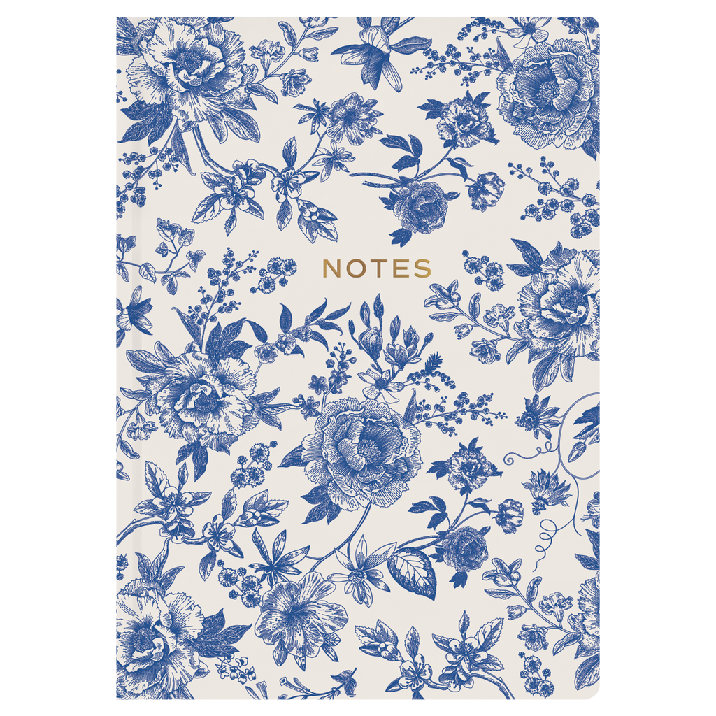 Blue Delft Notes Journal – Salt & Acres