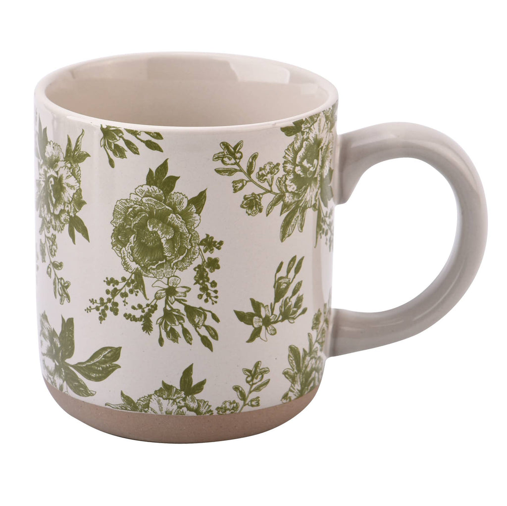 Green Delft Stoneware Coffee Mug – Salt & Acres